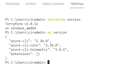 Getting started with Terraform and Azure: Overview and Setup - ciraltos
